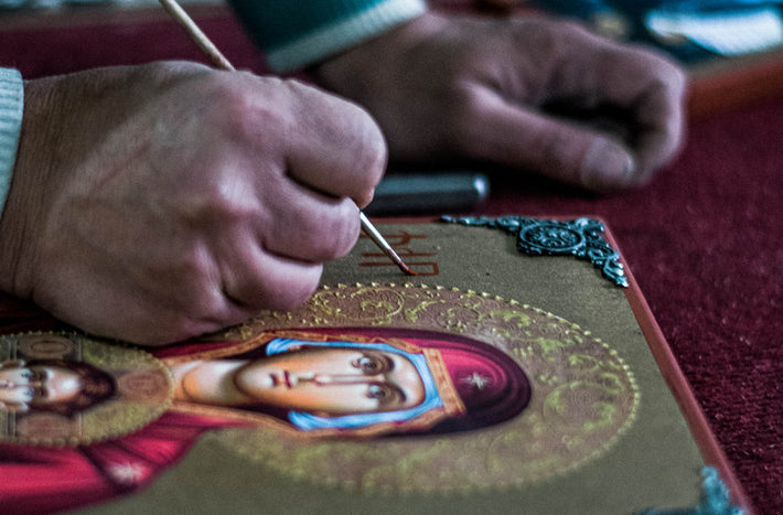 Greek Handmade Orthodox Icons and other Religious items by TheHolyArt